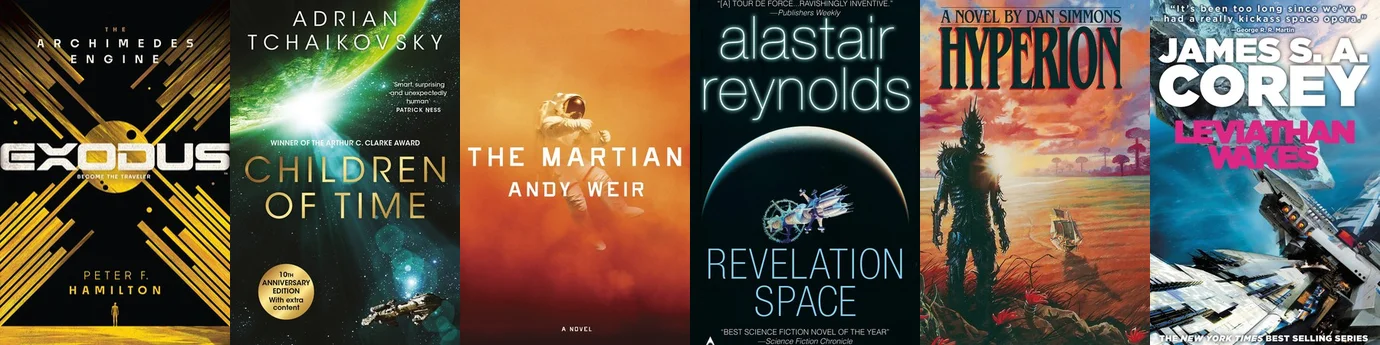 17 Extraordinary Science Fiction Books for Epic Space Adventures and ...