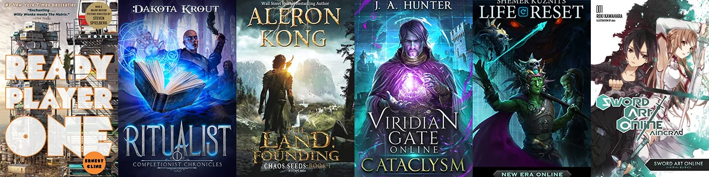 Best VR Game World LitRPG Books 2026: Top Virtual Reality VRMMO Novel ...