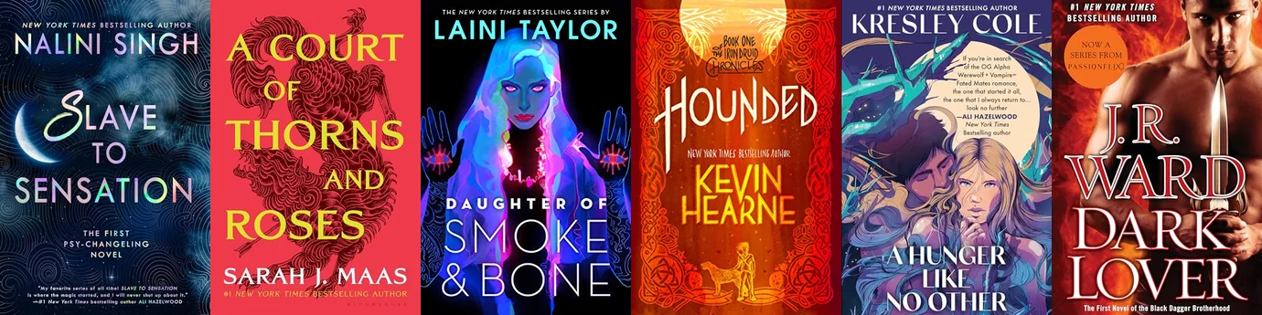 Books Like the Fever Series by Karen Marie Moning: 15 Urban Fantasy and ...