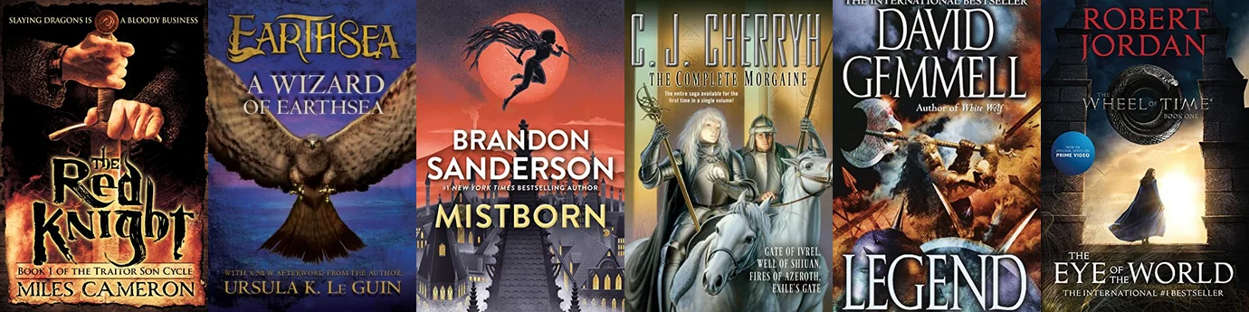 The Best Sword and Sorcery Fantasy Books of All Time: 20 Essential ...