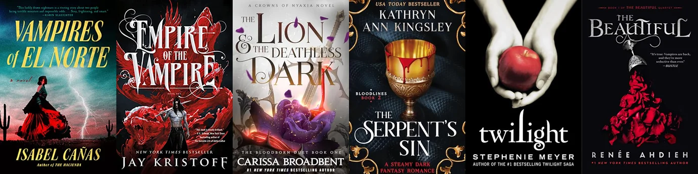 Best Vampire Romantasy Books 2026: Top Vampire Romance Fantasy Novels ...